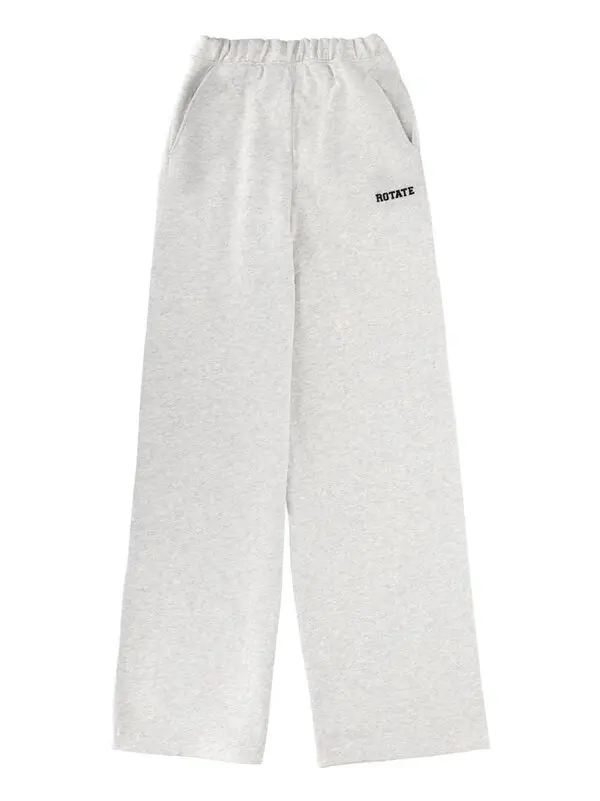 ROTATE BY BIRGER CHRISTENSEN Organic Cotton Jogger Pants - Gray