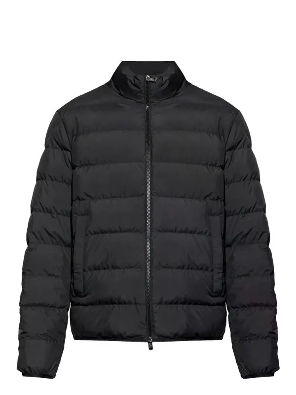 Moncler Hooded Padded Jacket - Black