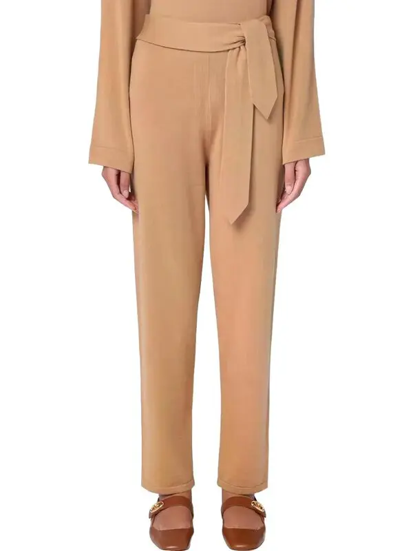 Erika Cavallini Cashmere Trousers - Neutrals