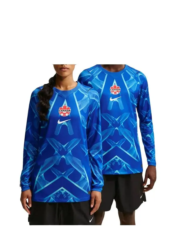Nike X Canada X Nocta Cryoshot Goalkeeper Long Sleeve Shirt - Blue