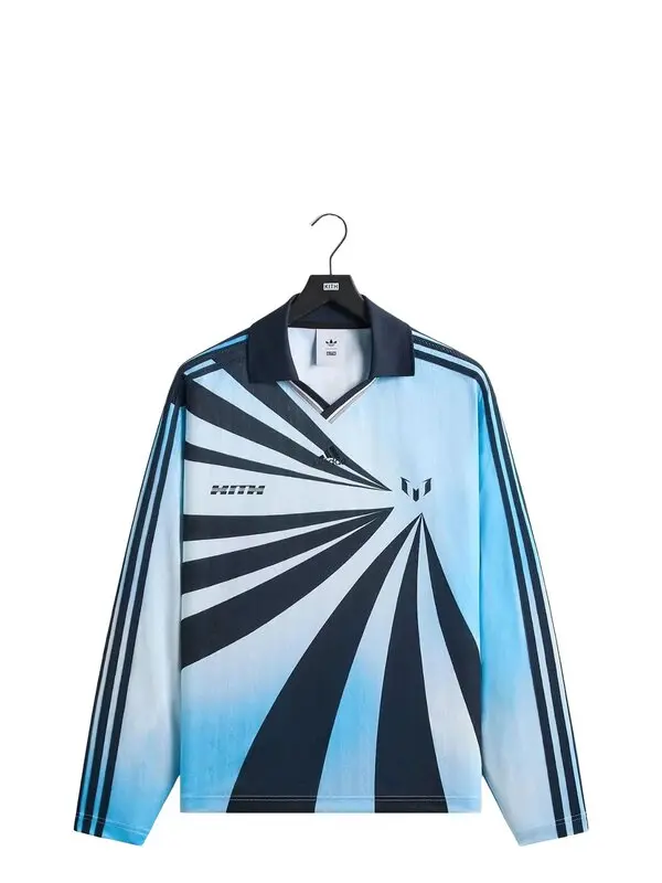 Kith X Adidas Football Goalkeeper Long Sleeve T-shirt - Blue