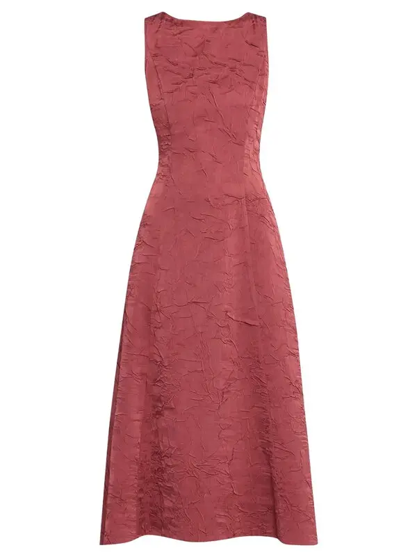 Ulla Johnson Georgia Cotton Poplin Dress - Fig