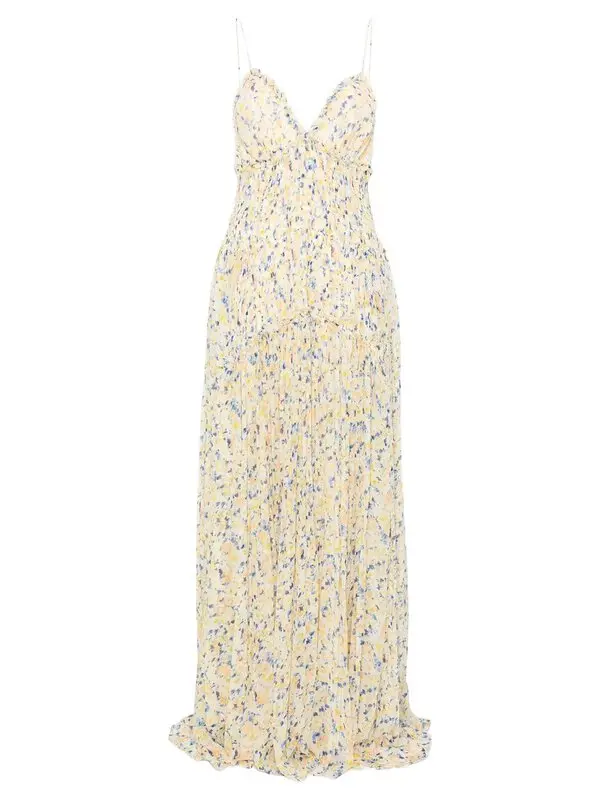 Ulla Johnson Atrani Silk Gown - Daffodil