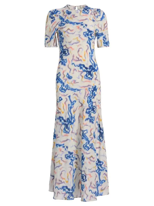 Ulla Johnson Sabi Silk Dress - Prism