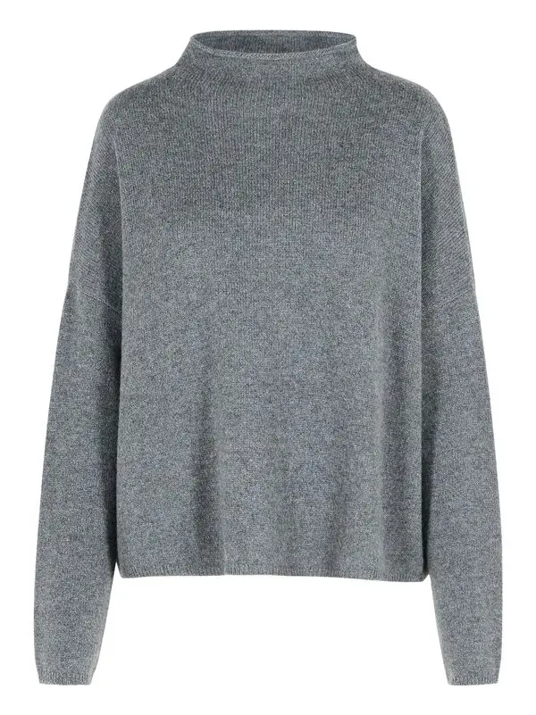 LISA YANG Graphite Cashmere Sweater - Gray