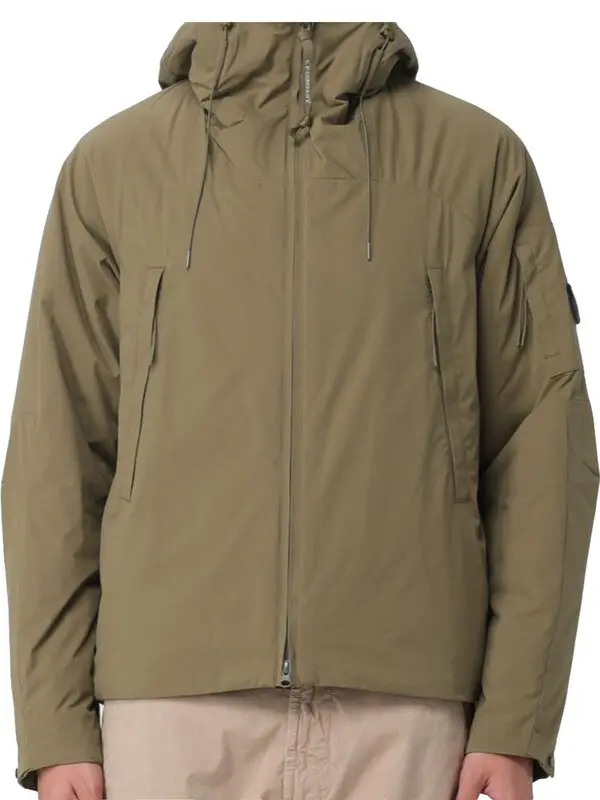 C.P. COMPANY Hooded Zip-up Casual Jacket - Brown