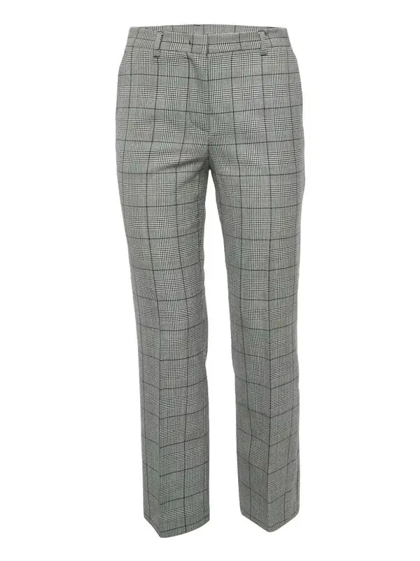 Red Valentino Houndstooth Tailored Trousers - Grey