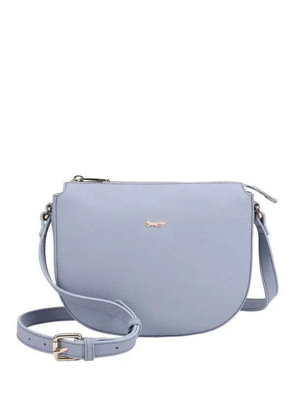 Paul Costelloe Neutrals Hazara Leather Crossbody Bag - Black