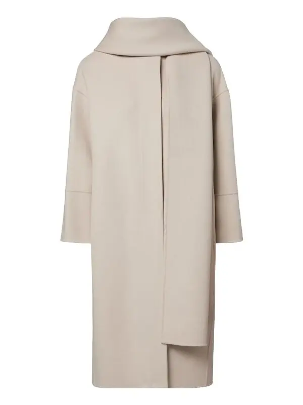 Max Mara Virgin Wool Coat - Beige