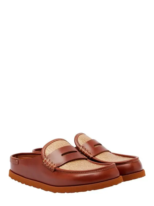 BIRKENSTOCK Naples Mules - Brown
