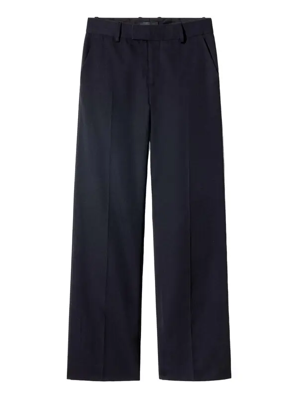 NILI LOTAN Bethany Wool Pant - Black