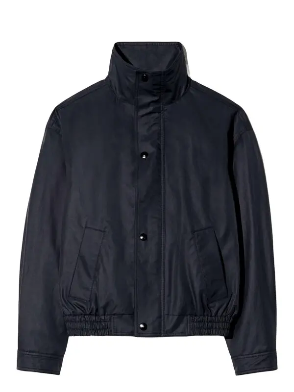 NILI LOTAN Klaire Bomber Jacket - Black
