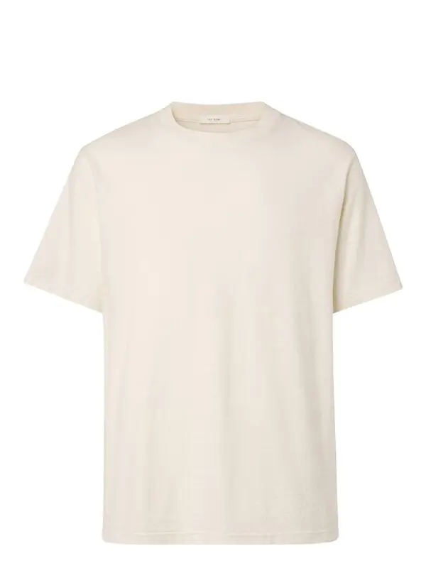 THE ROW Maiko Cotton Jersey T-shirt - White