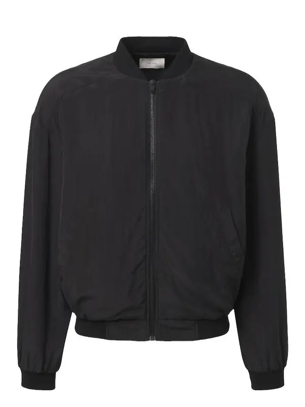 THE ROW Orianel Silk Jacket - Black