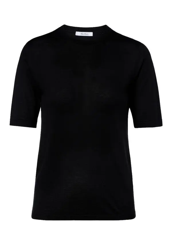 Max Mara Silk And Cashmere Sweater - Black