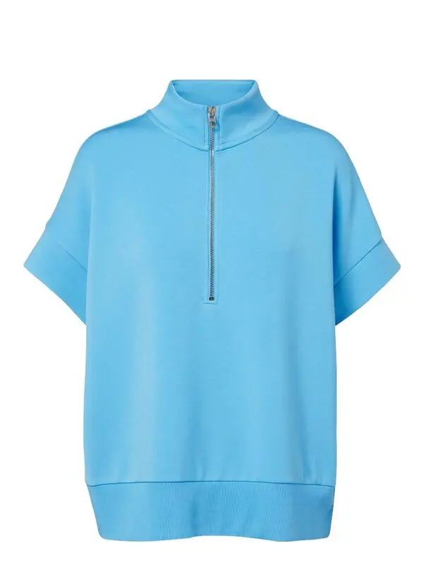 Varley Ritchie Half-zip Sweater - Blue