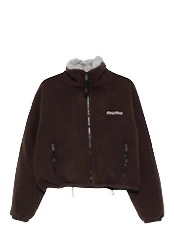Miu Miu Zip-up Down Jacket - Febano