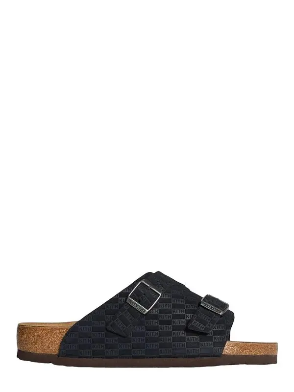 BIRKENSTOCK Zürich Deboss Slide - Midnight