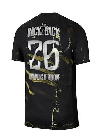 JORDAN Psg 2025/26 Night Edition Dri-fit Adv Match Jersey - Black