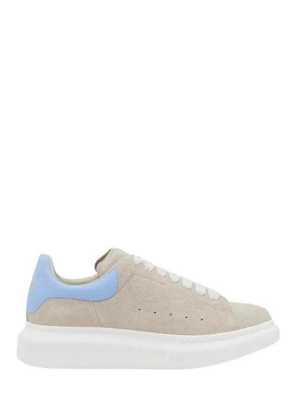 Alexander McQueen Oversized Sneakers - Natural/blue