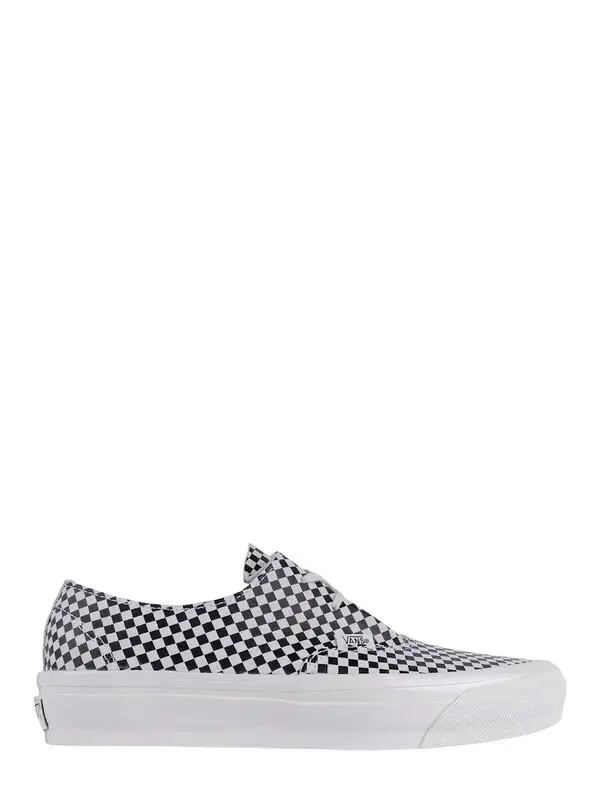 VANS Authentic Ease Checkerboard Sneakers - Black/white