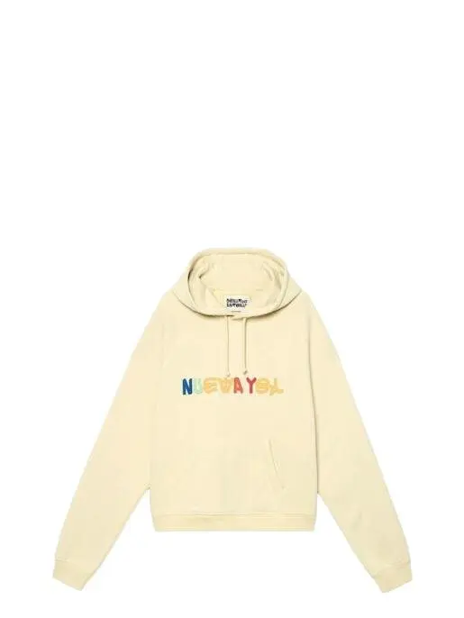 BAD BUNNY X Zara "yol Patch" Hoodie - Vanilla