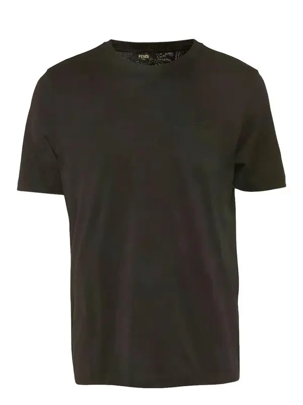 Fendi Logo-detail T-shirt - Black