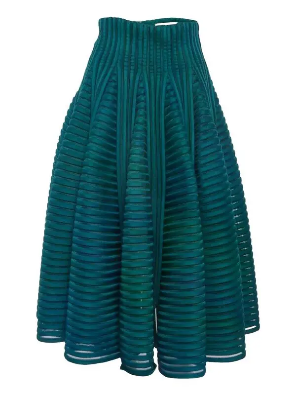 Maje Julien Mini Skirt - Green