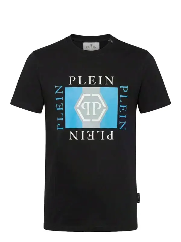 Philipp Plein Jersey T-shirt Plein Pp - Black
