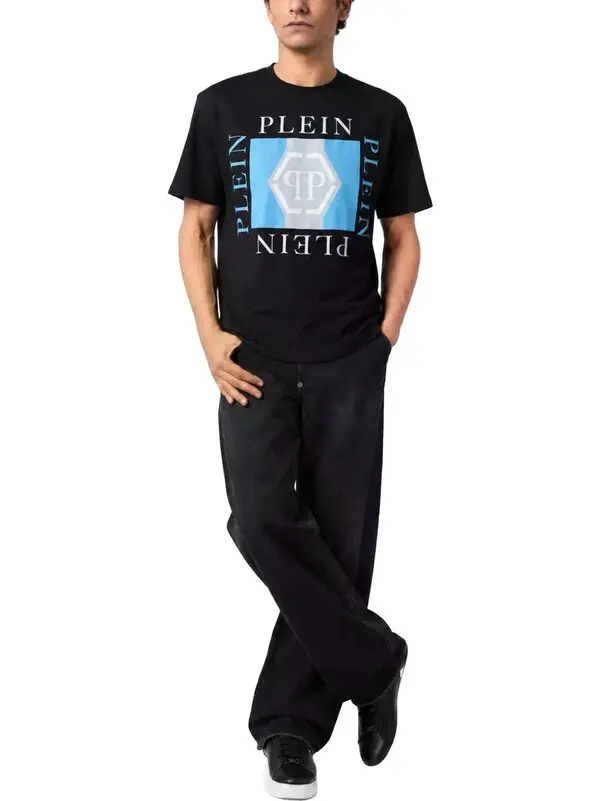 Philipp Plein Jersey T-shirt Pp - Black