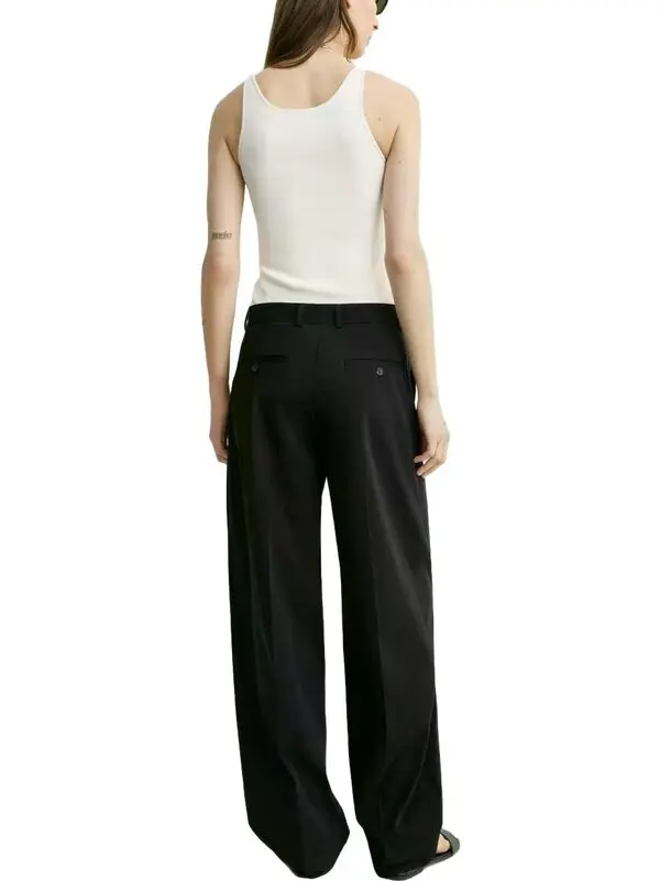 TOTEME Compact Knit Sleeveless Tank - White