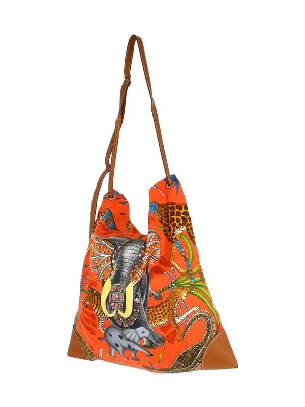 Hermès Silky City 41 Shoulder Bag - Orange