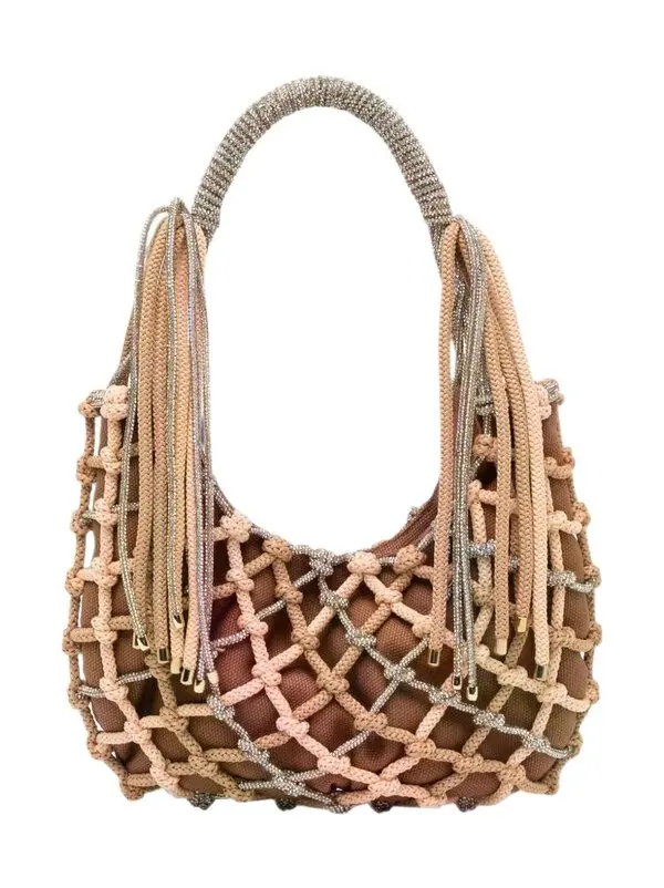Rosantica Nodi Shoulder Bag - Brown