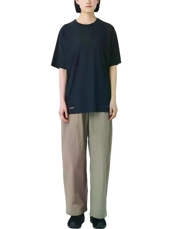 SNOW PEAK Pleated Washer Trousers - Neutrals