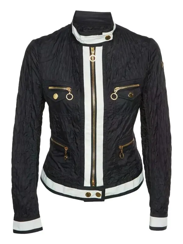 Moncler Quilted High-neck Jacket - Black