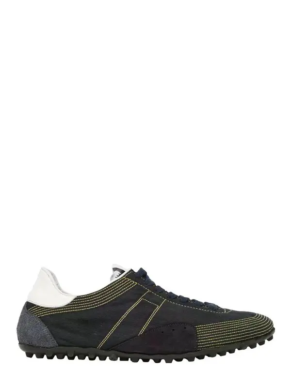 MAISON MARGIELA Contrast-stitch Sneakers - Blue