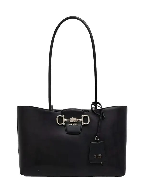 Guess Horsebit Detail Tote Bag - Black