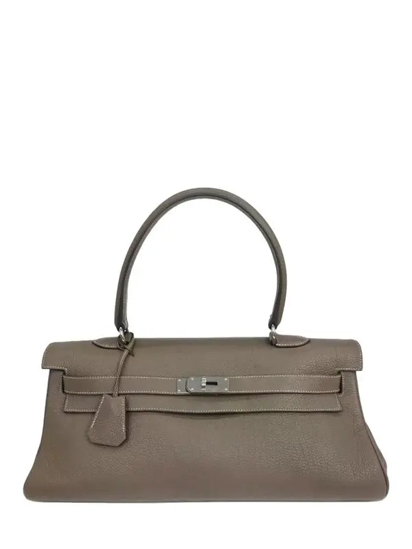 Hermès Kelly Shoulder Handbag - Grey
