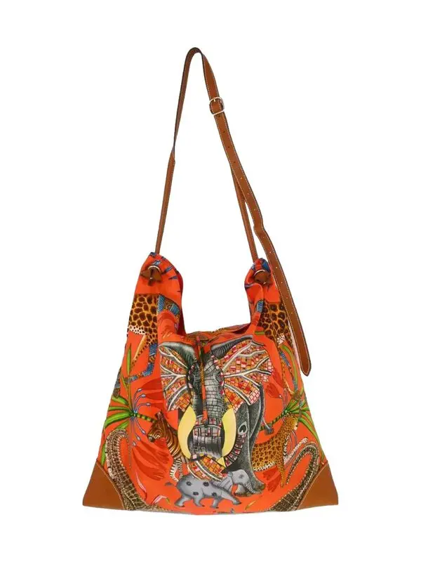 Hermès Silky City 41 Shoulder Bag - Orange