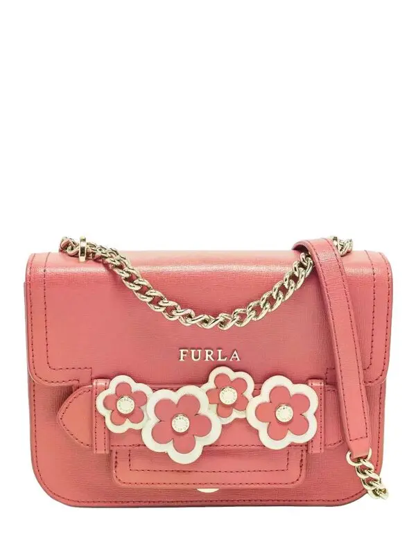 Furla Carol Shoulder Bag - Orange