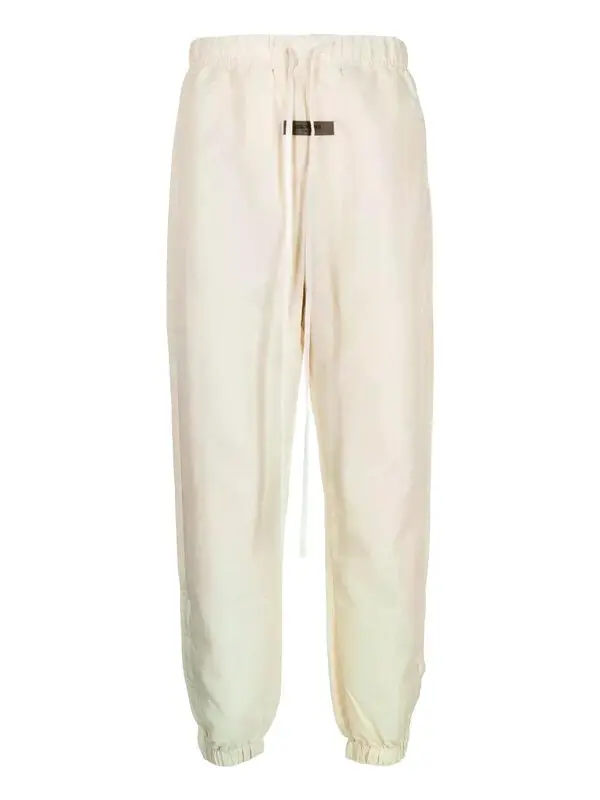 Fear Of God Logo-tag Drawstring Track Pants - Neutrals