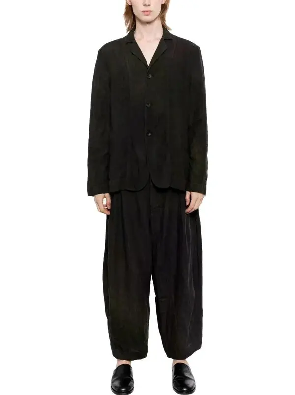 BIEK VERSTAPPEN Plaid Trousers - Grey