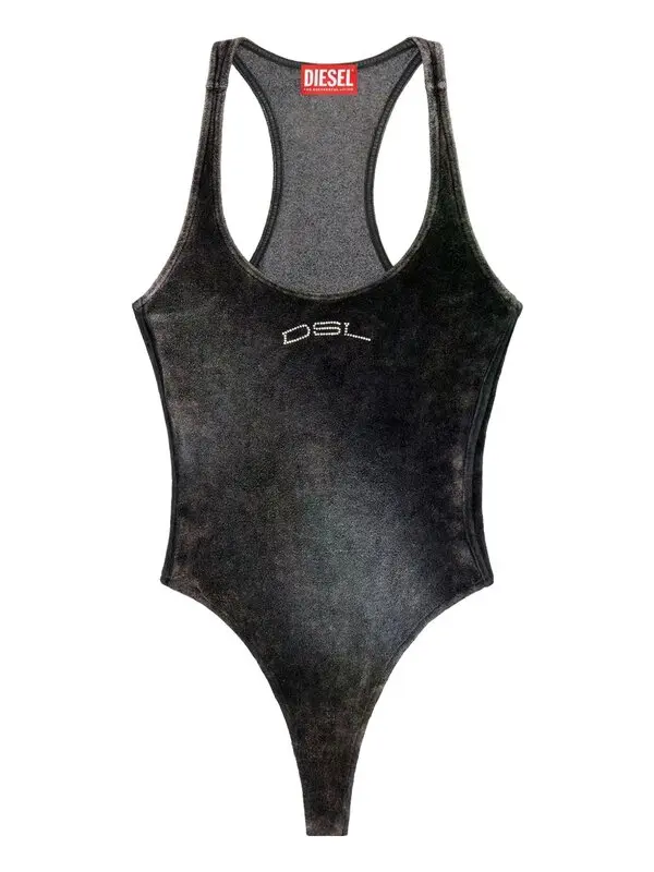 DIESEL® Racer-back Bodysuit - Black