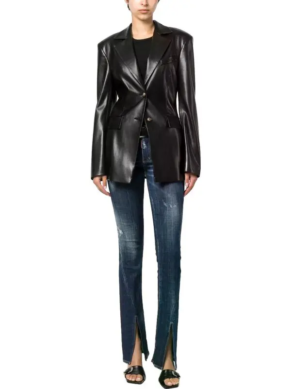 Dsquared2 Low-rise Bootcut Jeans - Blue