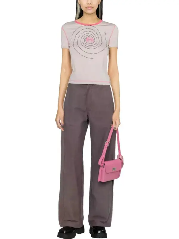 DIESEL® T-uncutie Stretch-cotton T-shirt - Grey