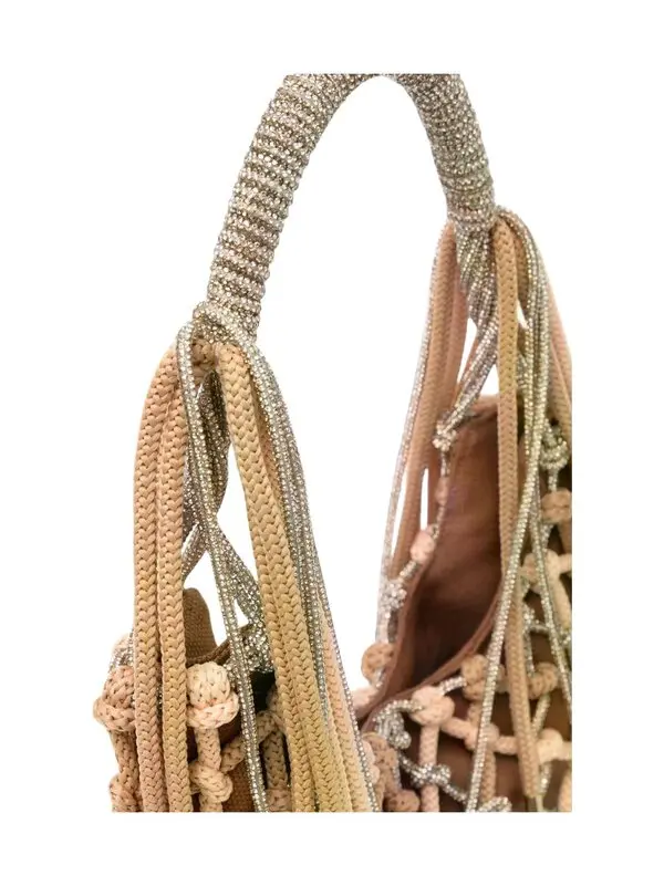 Rosantica Nodi Shoulder Bag - Brown