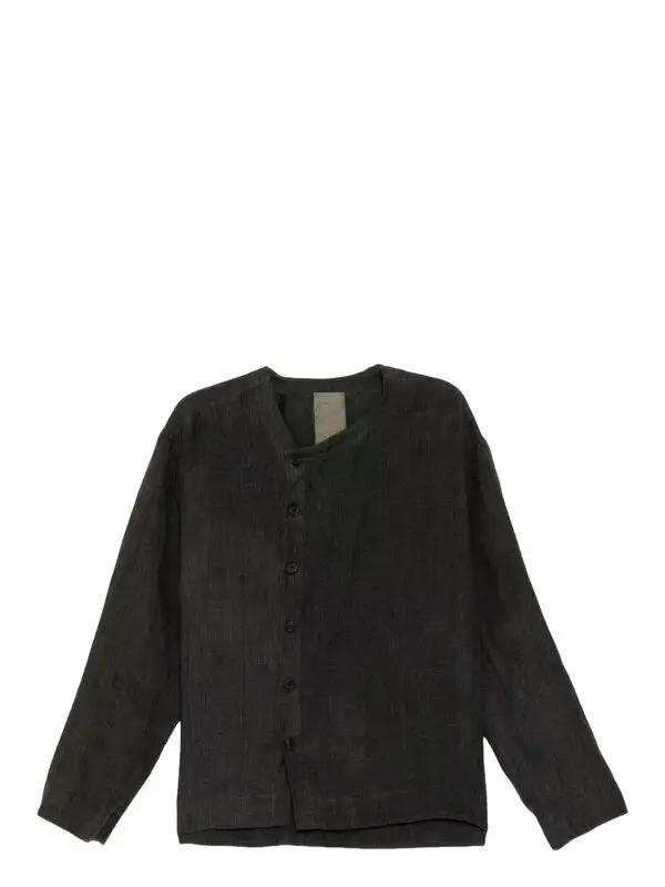 BIEK VERSTAPPEN Linen Shirt - Grey