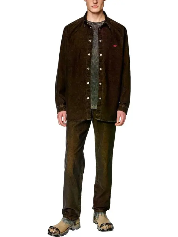 DIESEL® D-simply-over Corduroy Shirt - Brown