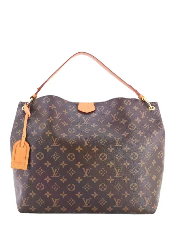 LOUIS VUITTON Graceful Mm Hobo Bag Monogram Canvas - Brown