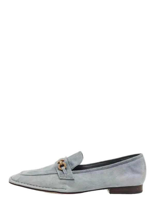 Tory Burch Perrine Suede Loafers - Blue